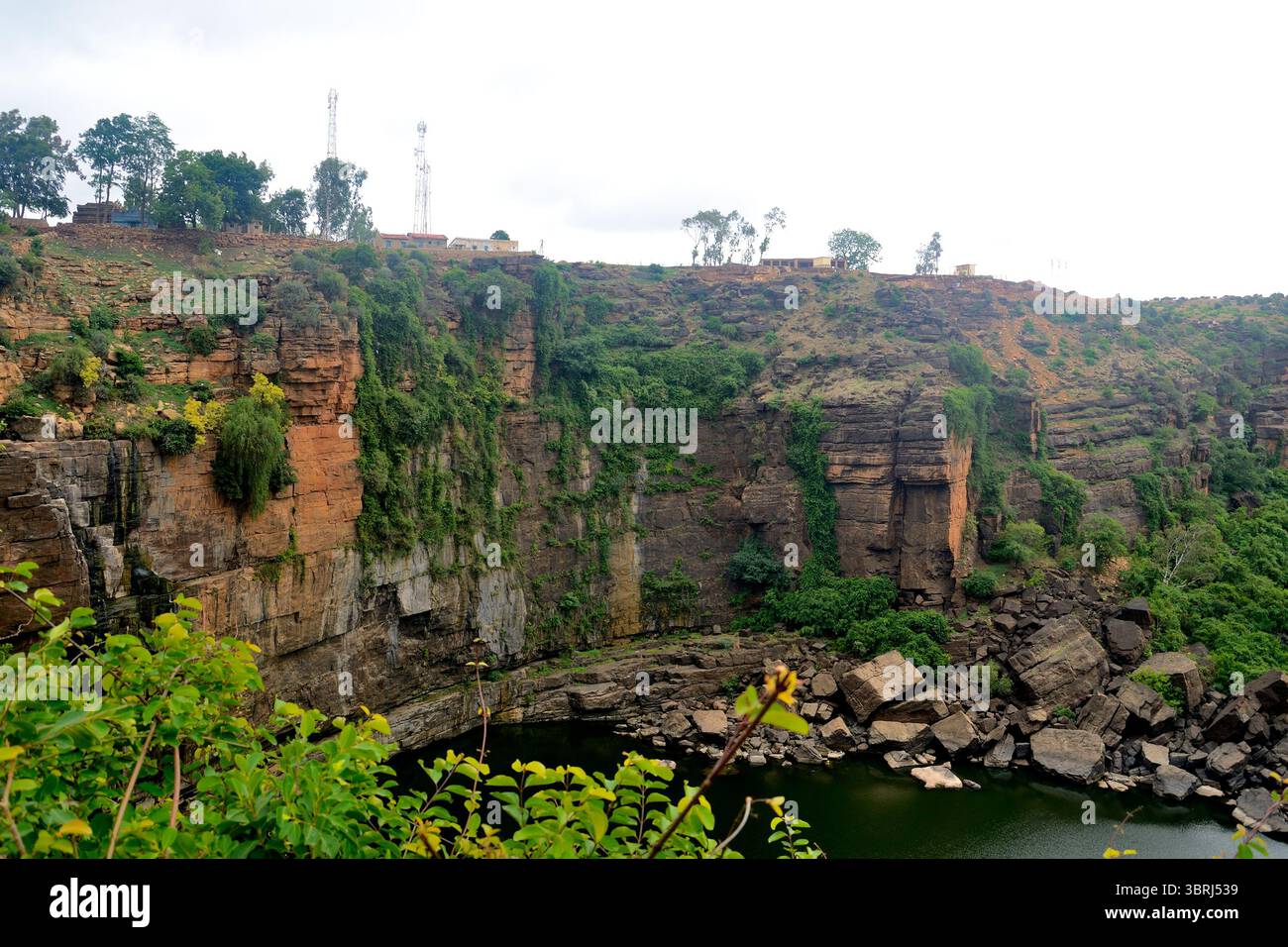 The Gokak Falls, is a waterfall located on the Ghataprabha River, Gokak ...