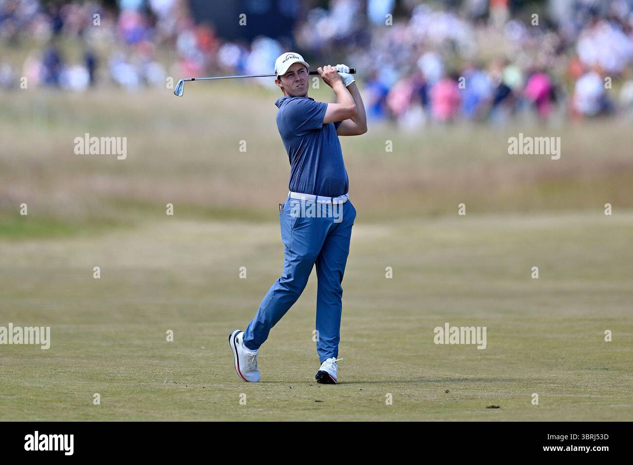 Matthew Fitzpatrick during day four of the Scottish Open 2025 at The ...