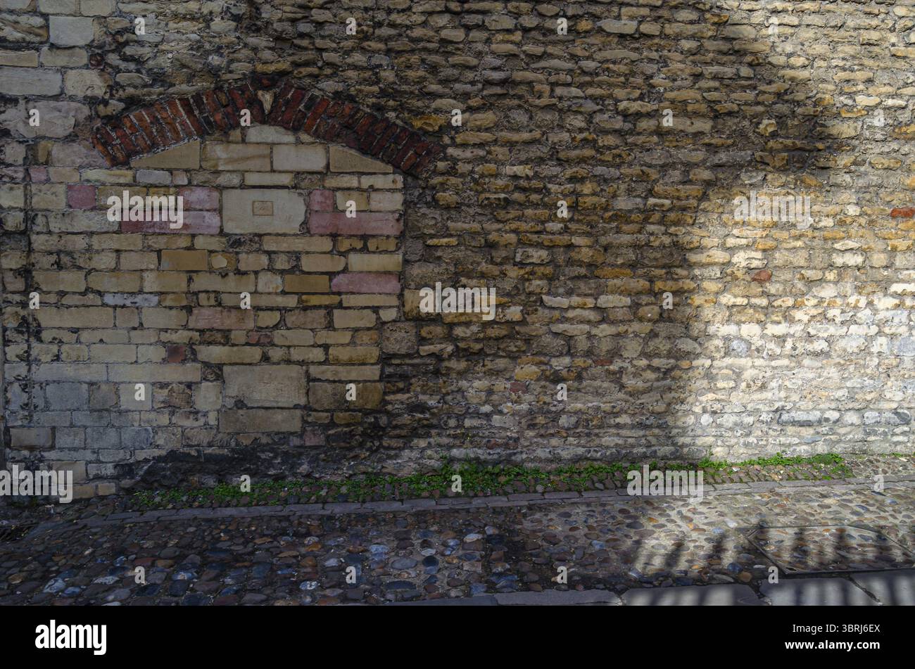 Architectural detail, brick wall structure textured background Stock ...