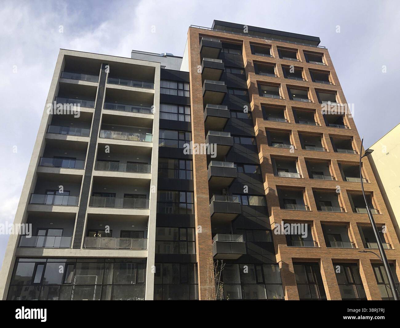 Architecture and real estate, residential apartment building, modern ...