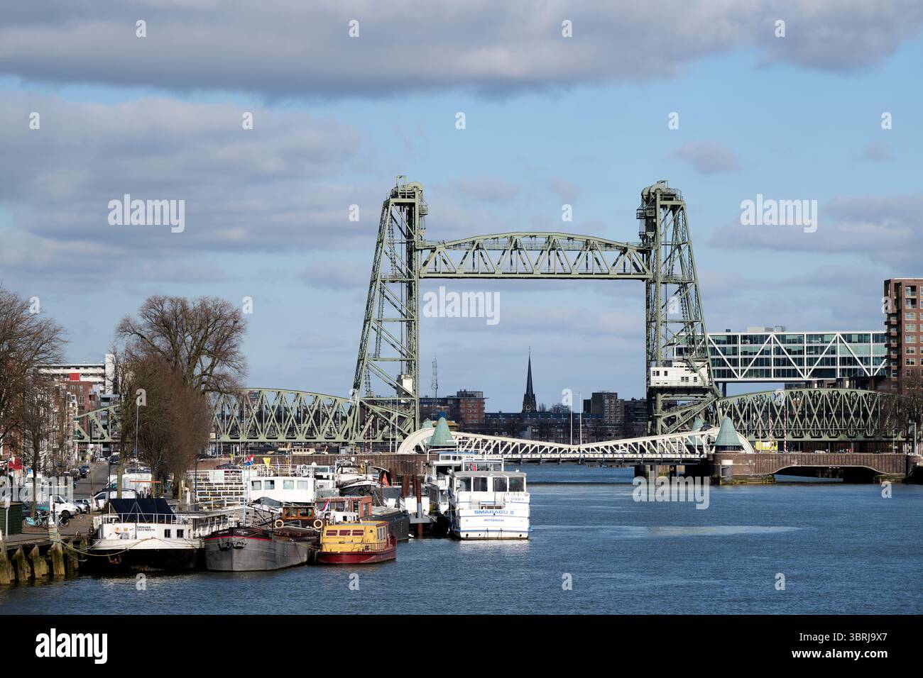 De Hef, officially Koningshaven Bridge, is a vertical-lift bridge over ...