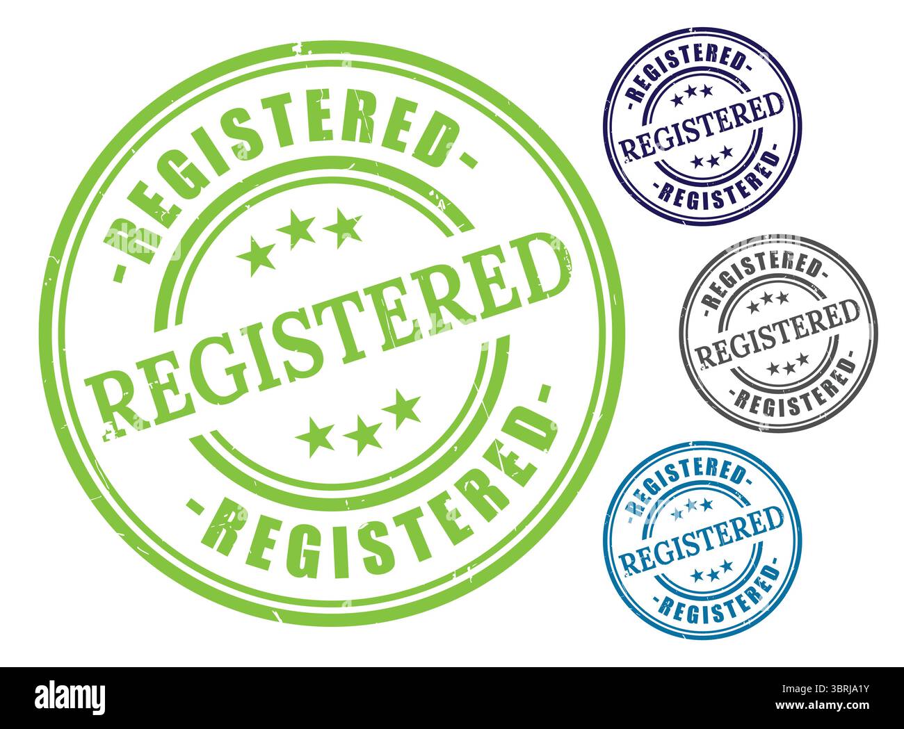 Certified record Stock Vector Images - Alamy