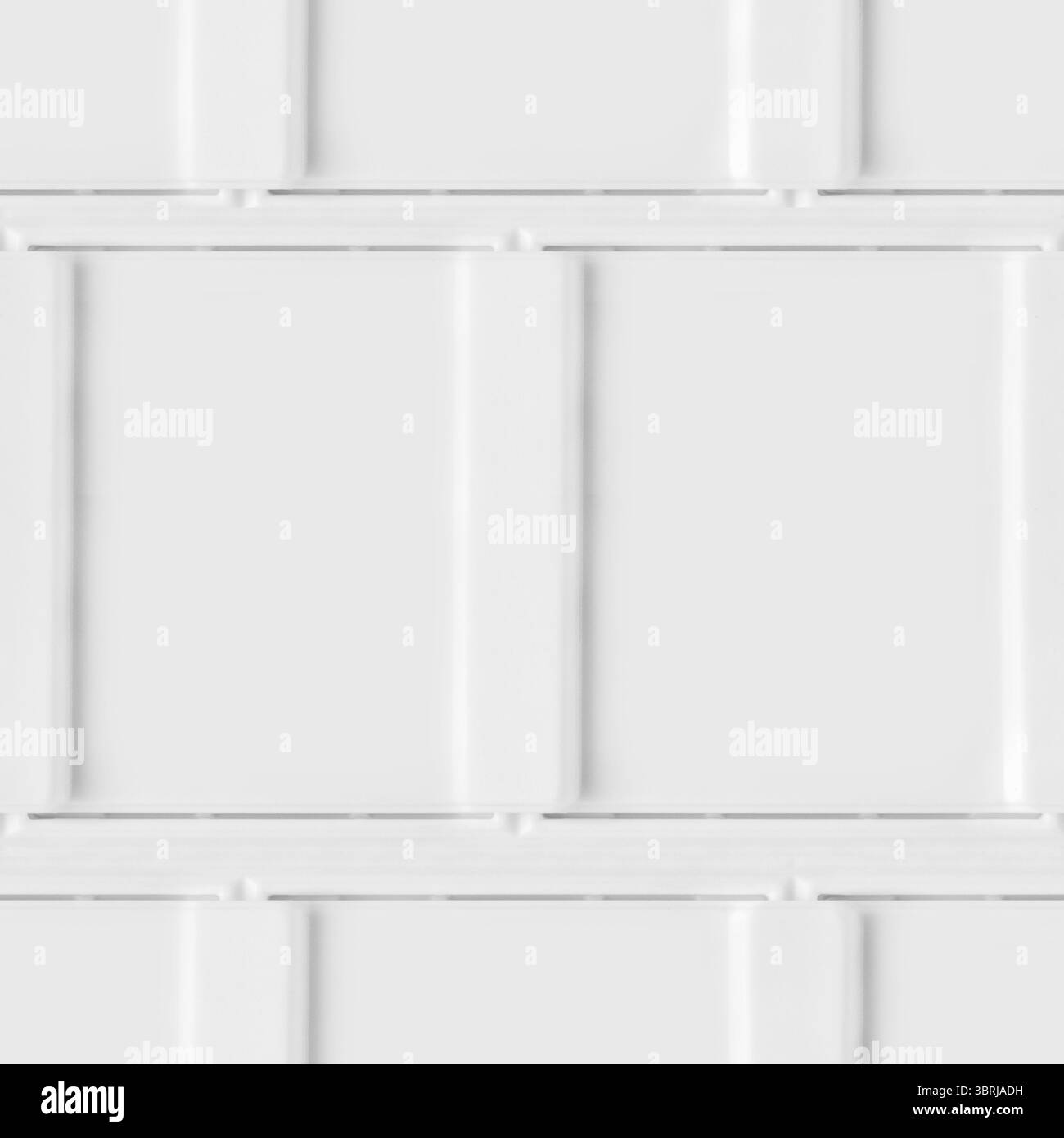 Seamless 4k photo texture material of white colored plastic panel tile ...