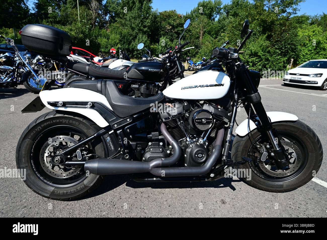 Harley Davidson Softail Stock Photo - Alamy