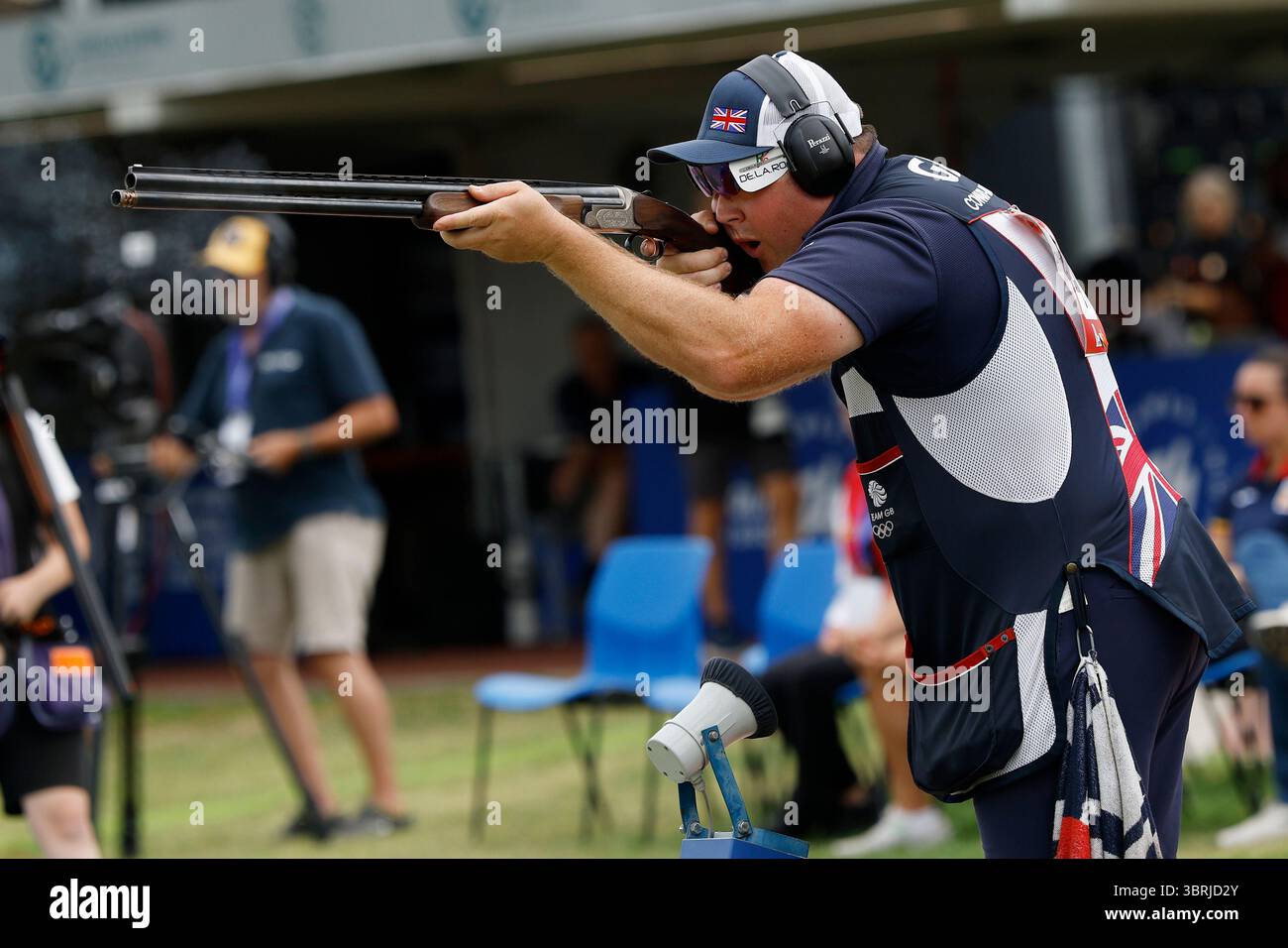 Coward-Holley Matthew of Team Great Britain competes in the Shooting ...
