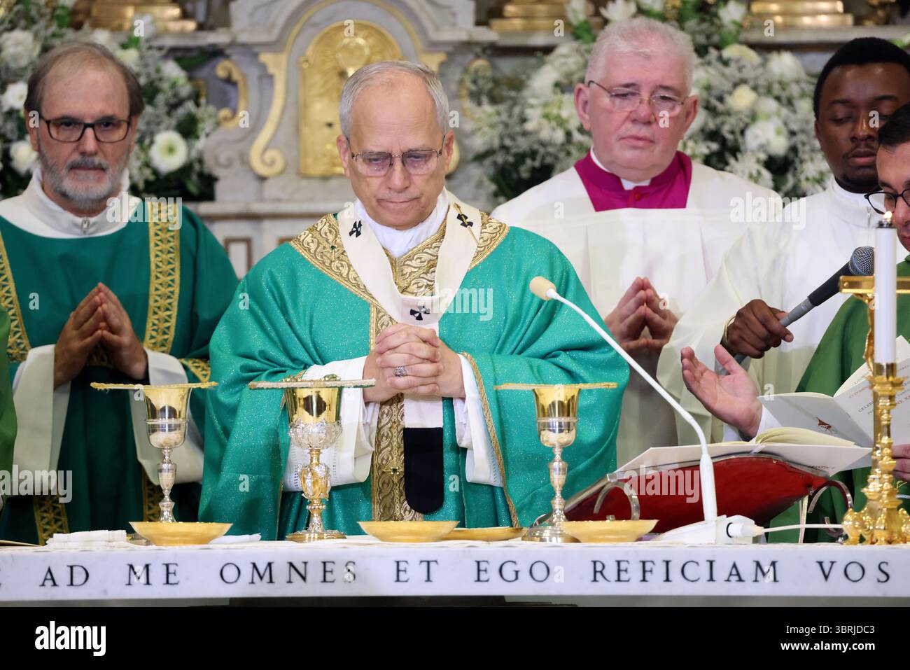 **NO LIBRI** Italy, Castel Gandolfo , Vatican, 2025/7/13 Pope Leo XIV ...