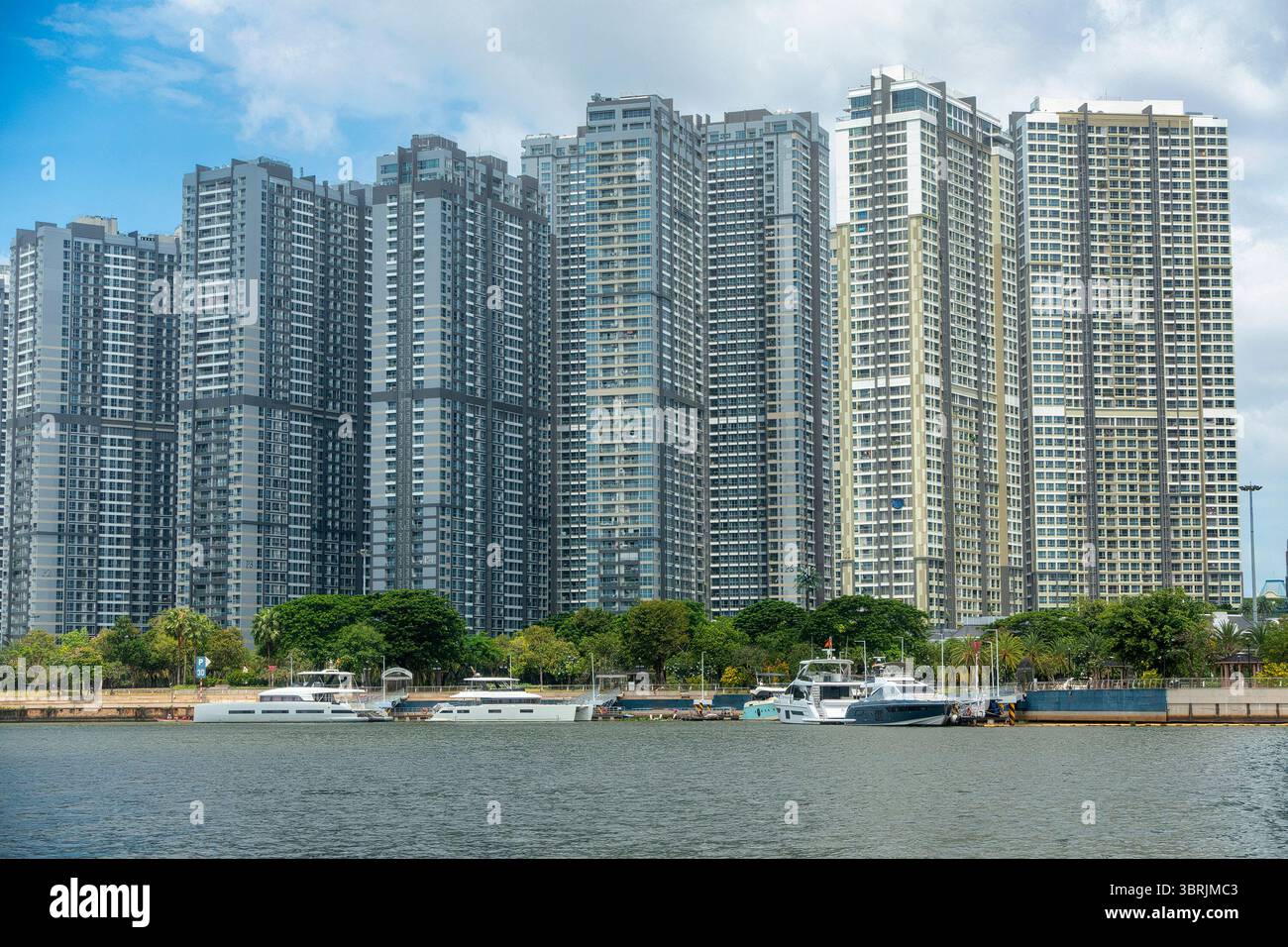 Vinhomes Tan Cang, a high-end residential area built by Vingroup on the ...