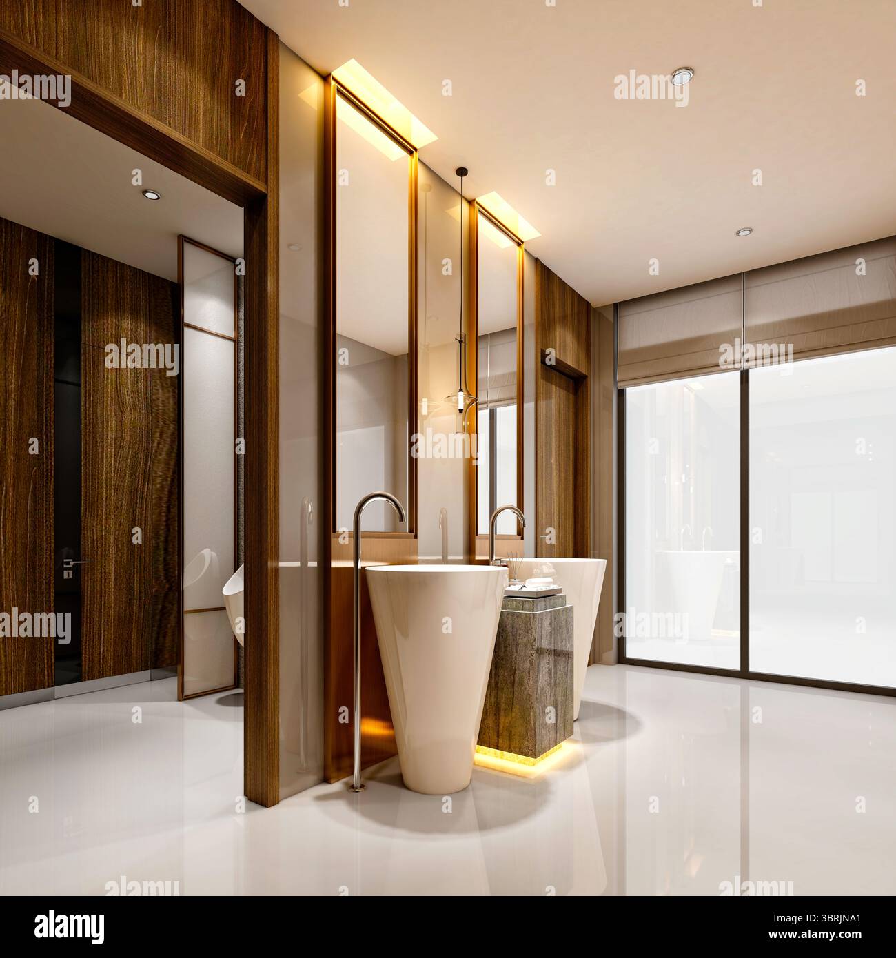 Restroom architecture hi-res stock photography and images - Alamy