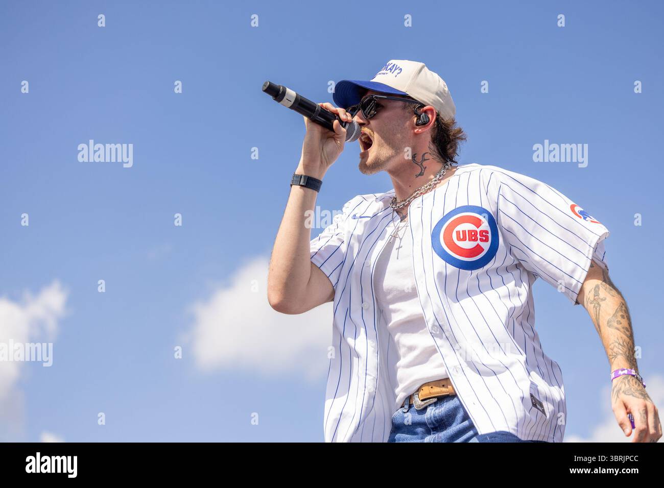 Musician Austin Snell during the Windy City Smokeout Music Festival at ...