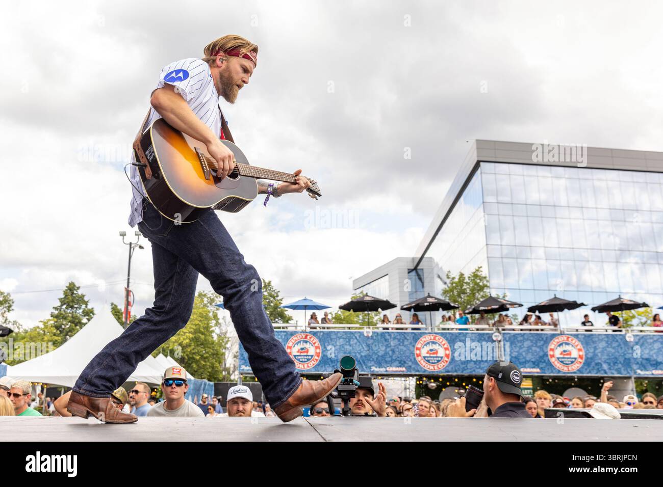 Charles Wesley Godwin during the Windy City Smokeout Music Festival at ...
