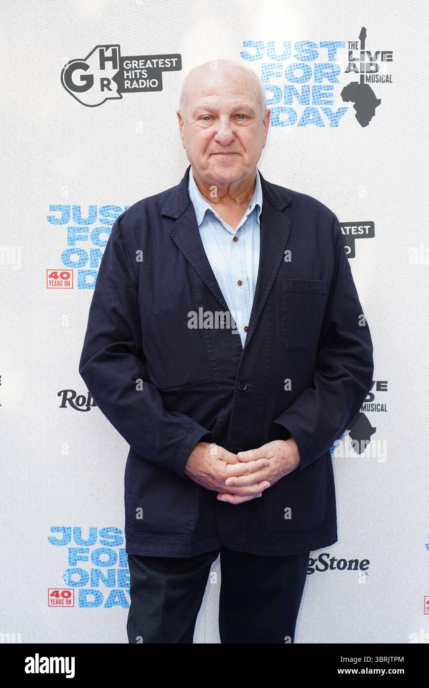 Just for one day the live aid musical hi-res stock photography and ...