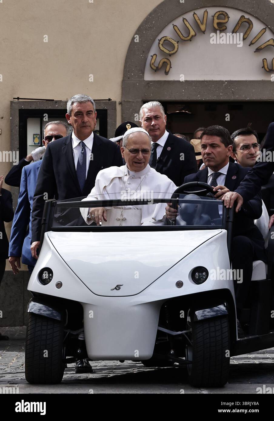 July 13, 2025. Castle Gandolfo, Rome: Pope Leo XIV celebrates Sunday ...