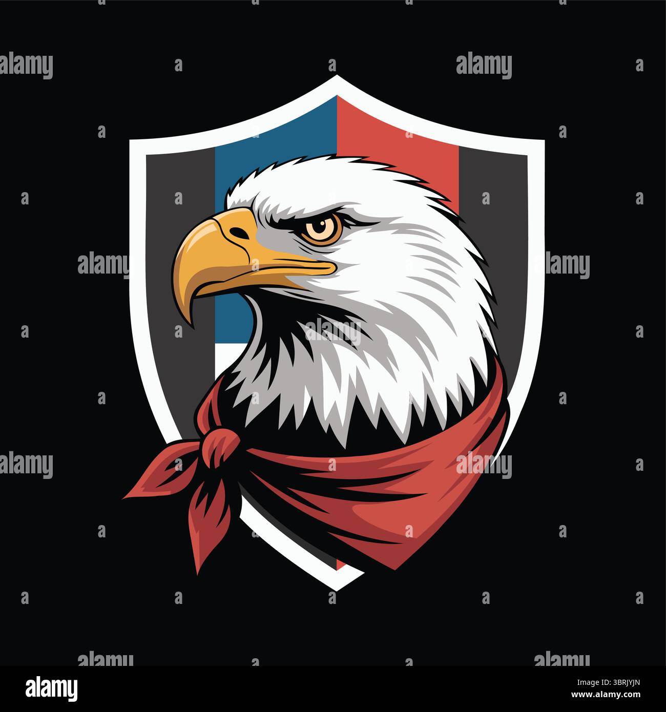 eagle logo design Stock Vector Image & Art - Alamy