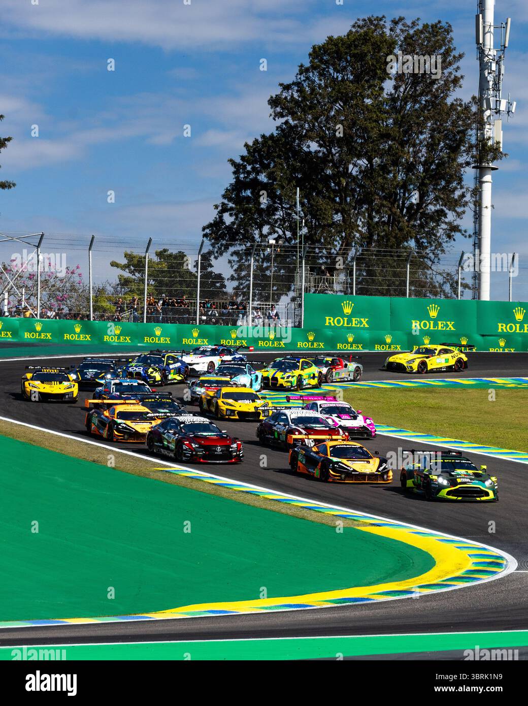 start of the race, depart, 10 BARRICHELLO Eduardo (bra), McINTOSH ...