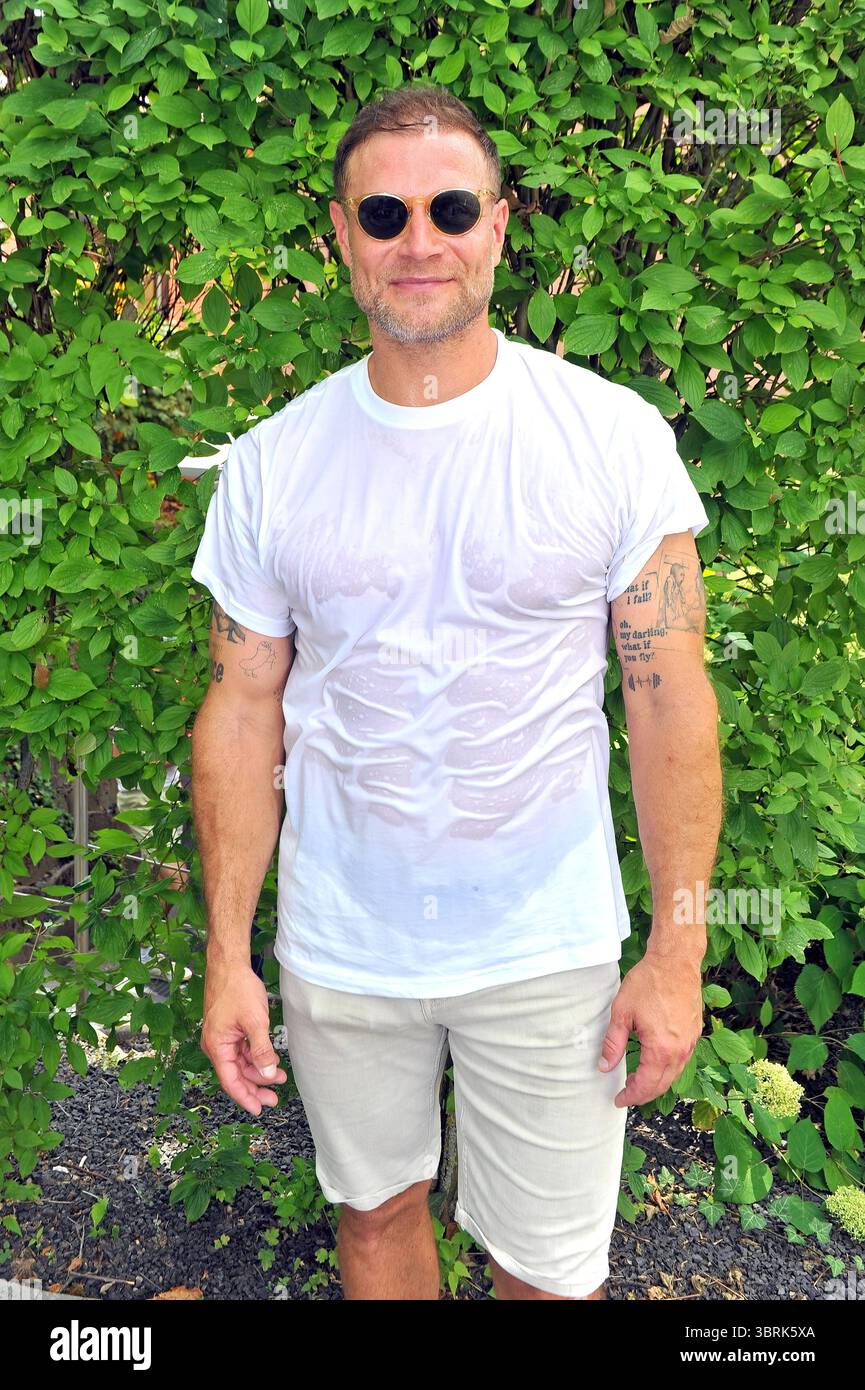 ZDF - Fernsehgarten. Michael Kraus während der ZDF - Unterhaltungsshow ...