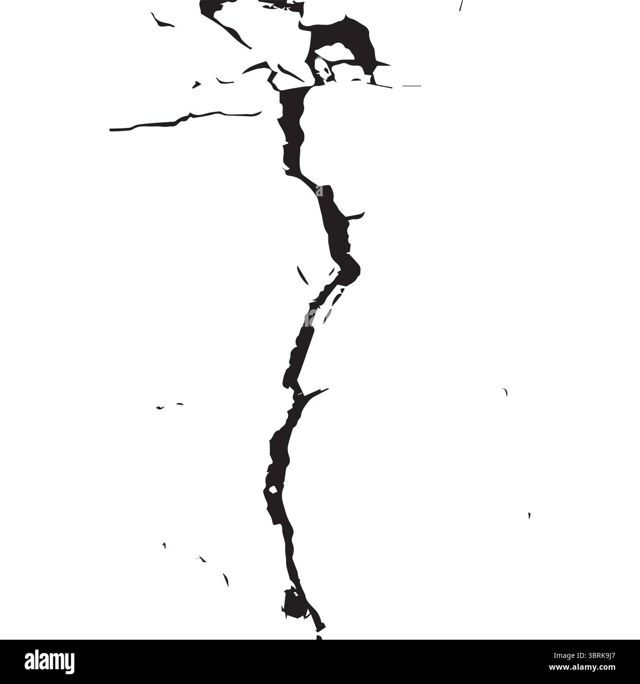 Broken white lines on Stock Vector Images - Alamy