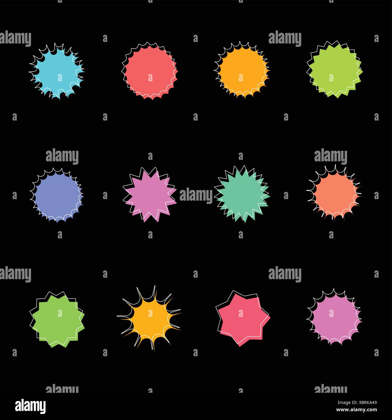 Shapes wave computer generated Stock Vector Images - Alamy