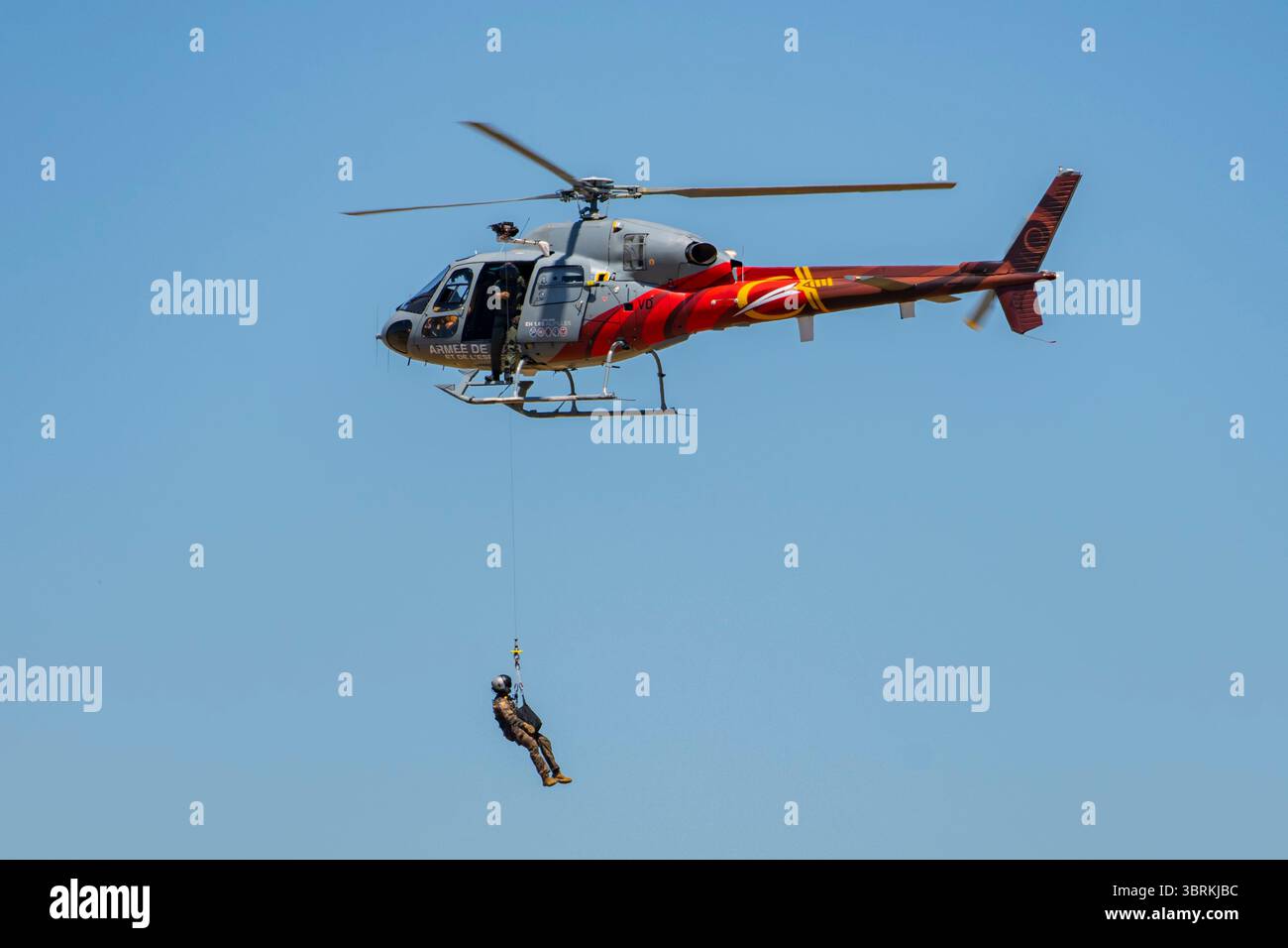 Airbus Helicopters AS550 Fennec at BA115 Air Show 2025 in Orange ...