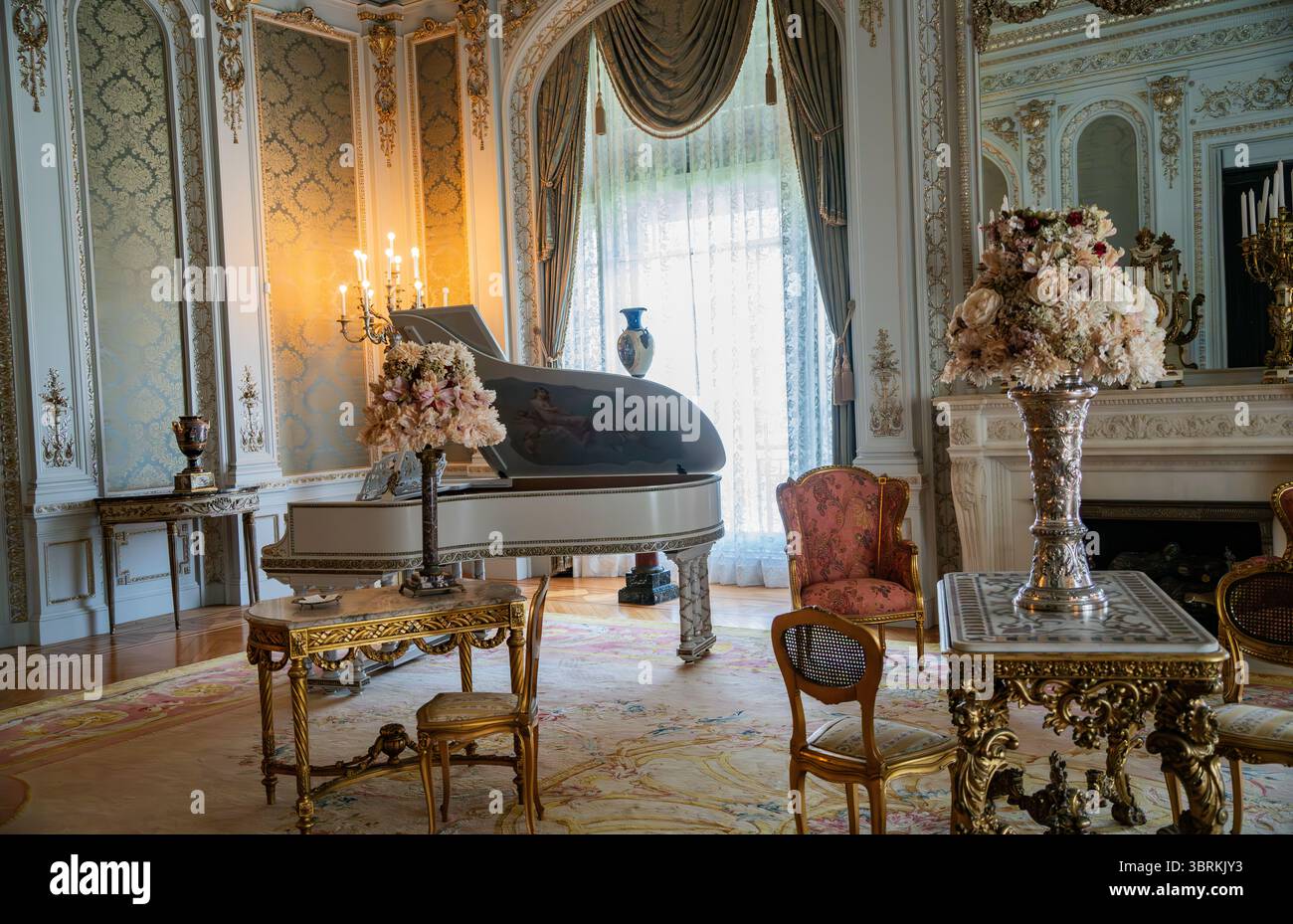 Palm Beach, Florida: Flagler museum Whitehall is a 75-room, 60,000 ...