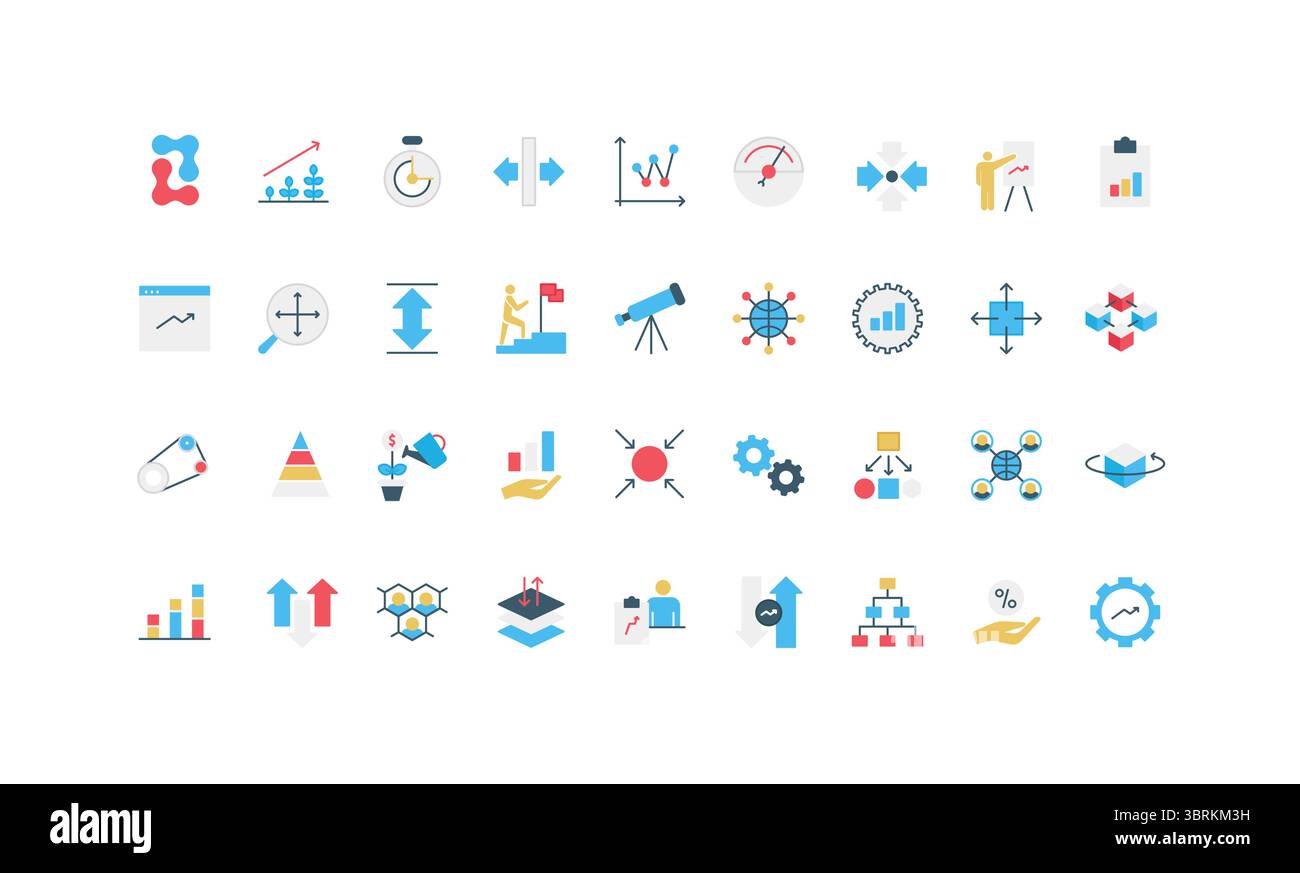 Growth and progress planning, focus and mindset of success career ...