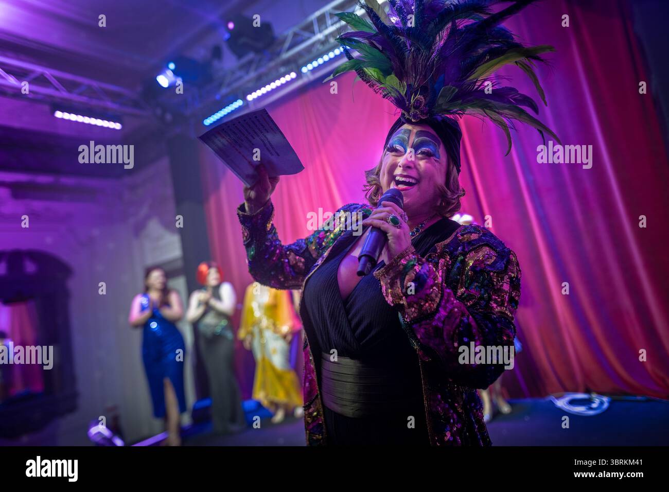 London, UK. 13th July 2025. Show host Ada Campe(pictured) at the ‘World ...