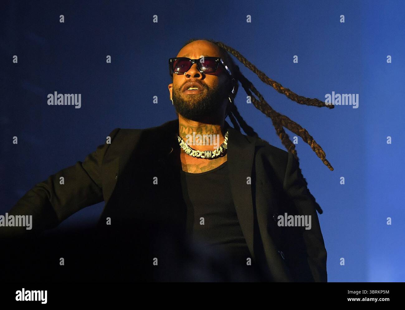 Ty Dolla $ign performs at the Festival d'été de Québec on July 12, 2025 ...