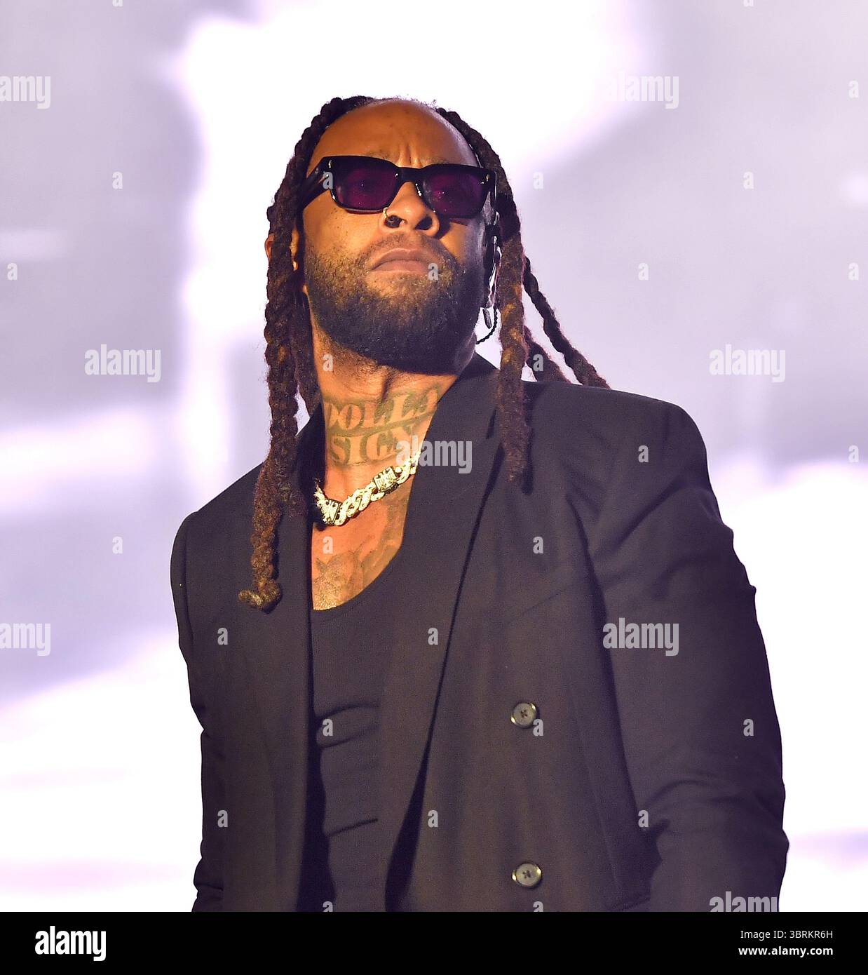 Ty Dolla $ign performs at the Festival d'été de Québec on July 12, 2025 ...