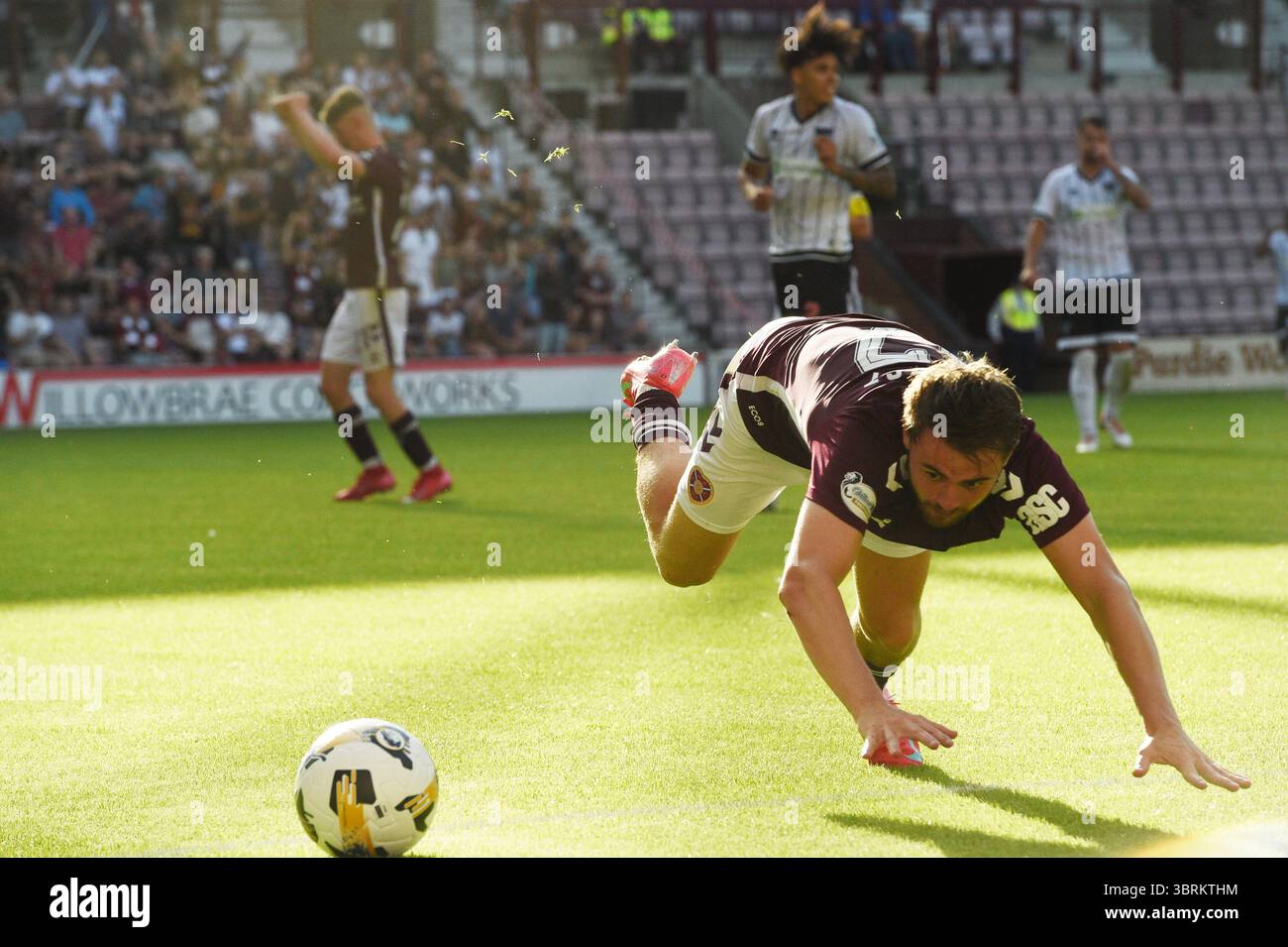 Tynecastle Park Edinburgh Scotland UK.12th July 2025 Hearts vs ...