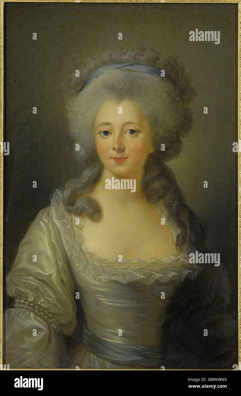 Madame de Montesson circa 1780 after Louise Élisabeth Vigée Le Brun ...