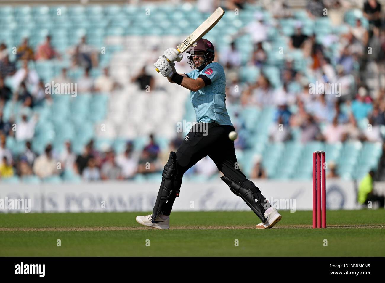 London, England, 13th July, 2025: Jamie Overton of Surrey during the ...