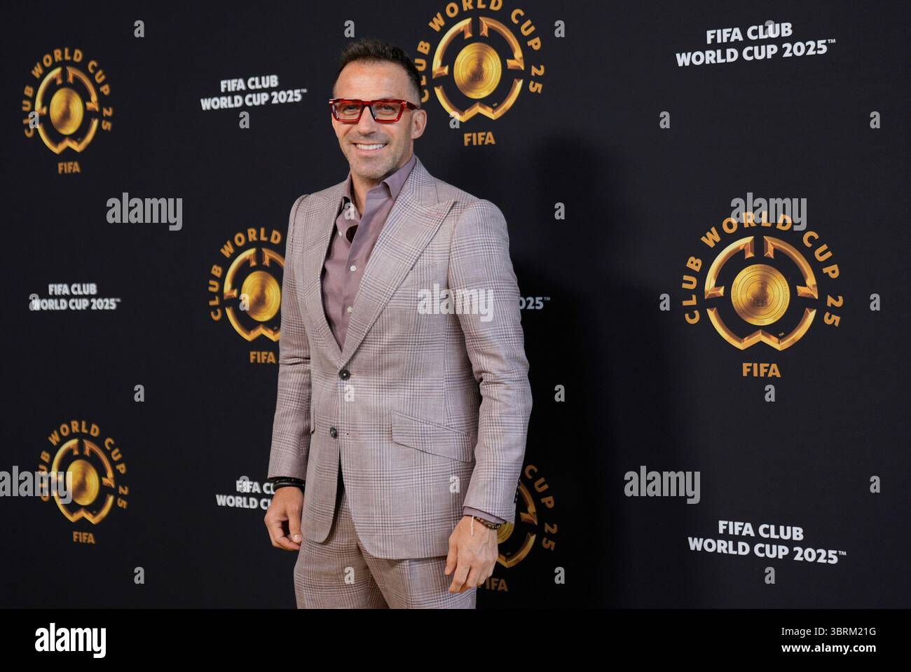 Former Italian player Alessandro Del Piero arrives for the Club World ...