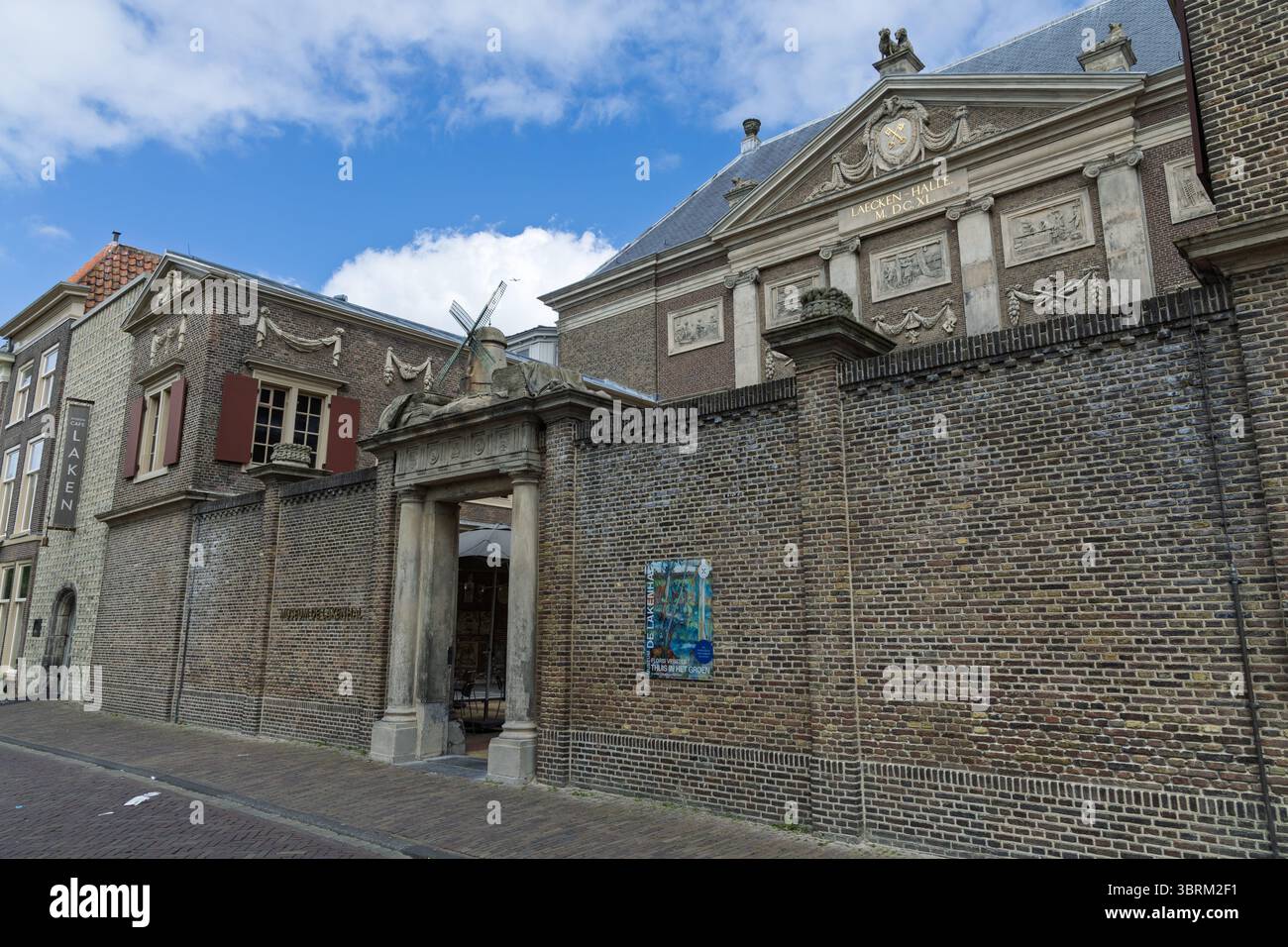 The majestic Museum De Lakenhal in Leiden, a blend of historical ...