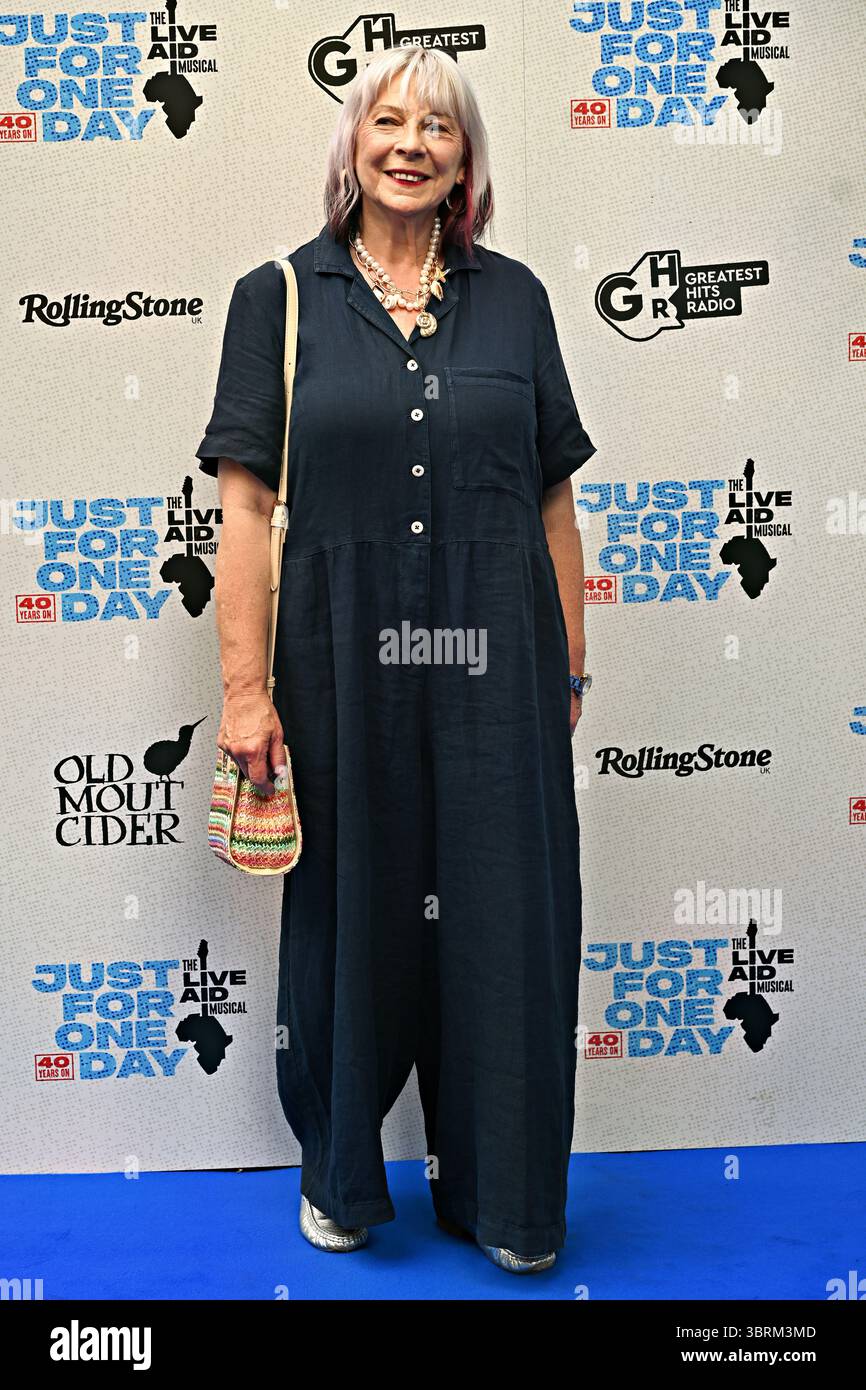 LONDON, UK. 13th July, 2025. Dee Flower at Live Aid 40th Anniversary ...