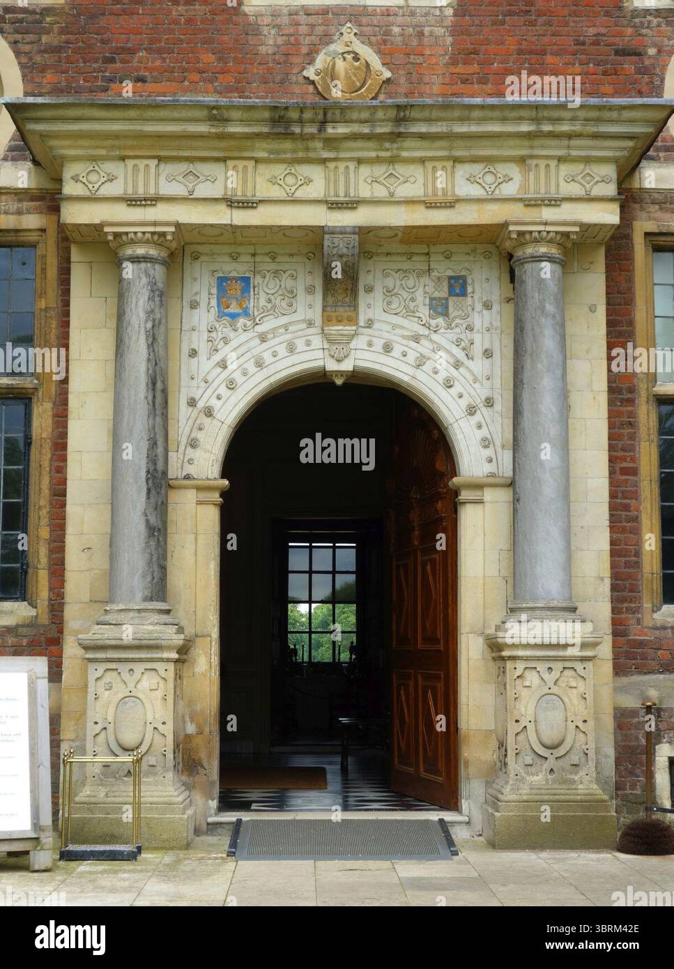 Main entrance - Ham House - London, UK Stock Photo - Alamy