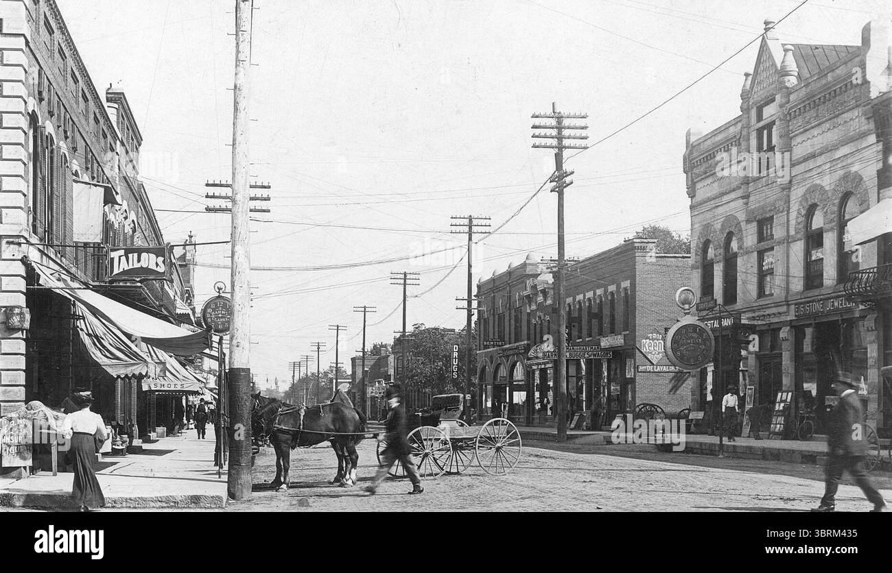 Iowa street Black and White Stock Photos & Images - Alamy
