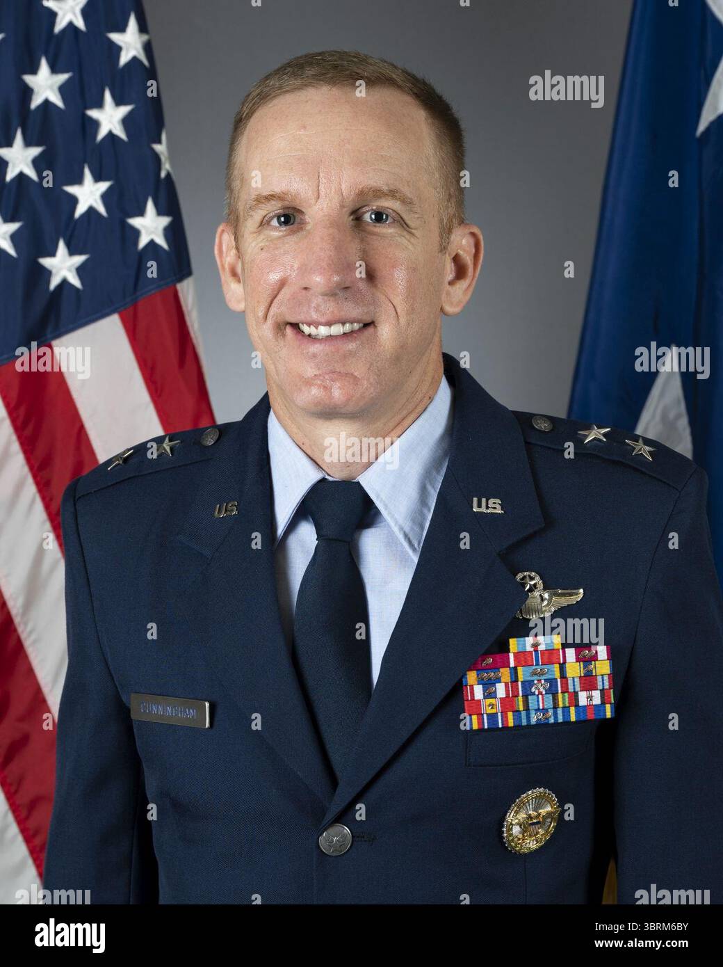 Maj Gen Case A. Cunningham Stock Photo - Alamy
