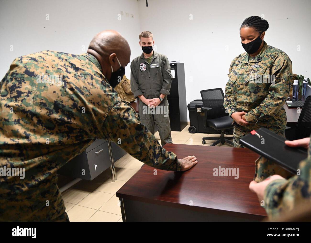 Maj Gen Michael E Langley visits NAS Sigonella Marine Forces (6455308 ...