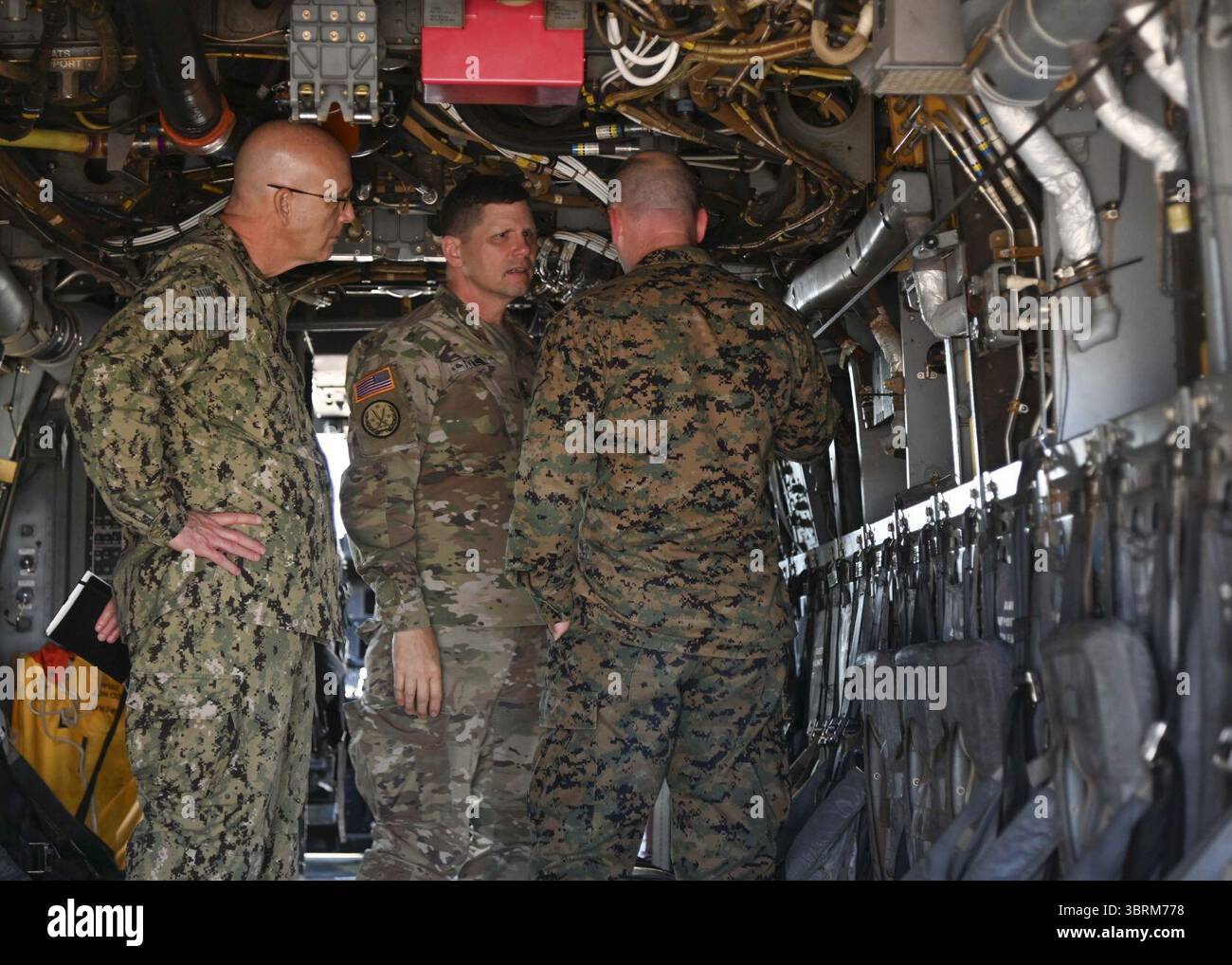 Maj Gen Tyler visits NAS Sigonella (6995730 Stock Photo - Alamy