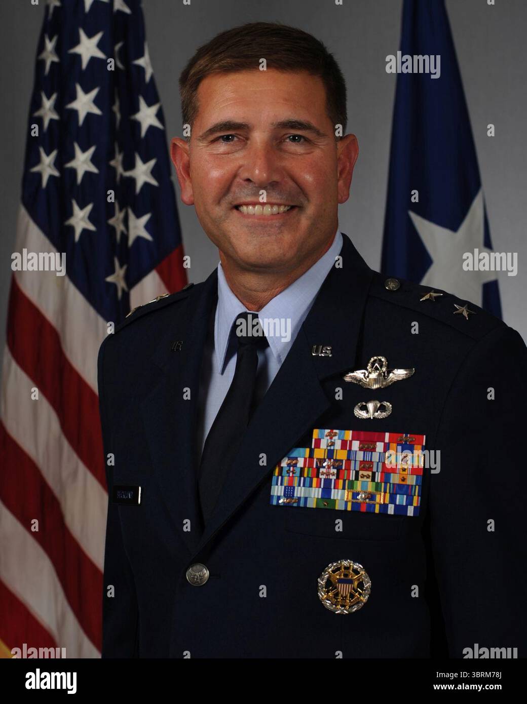 Maj Gen Vincent K. Becklund Stock Photo - Alamy