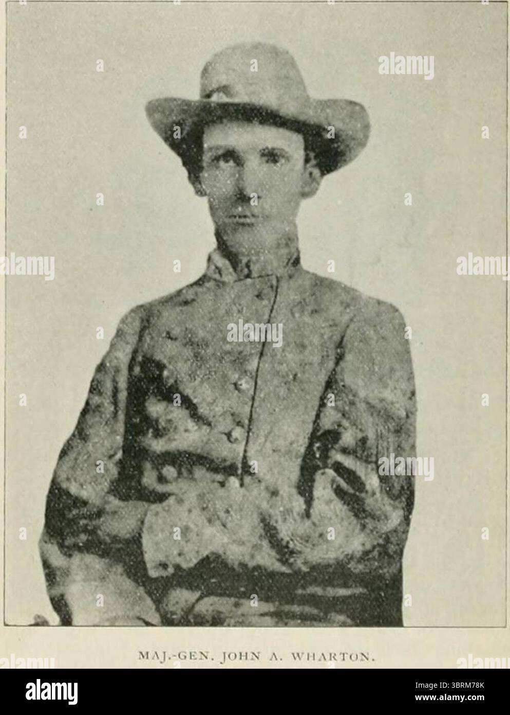 MAJ. GEN. JOHN A. WHARTON Stock Photo - Alamy