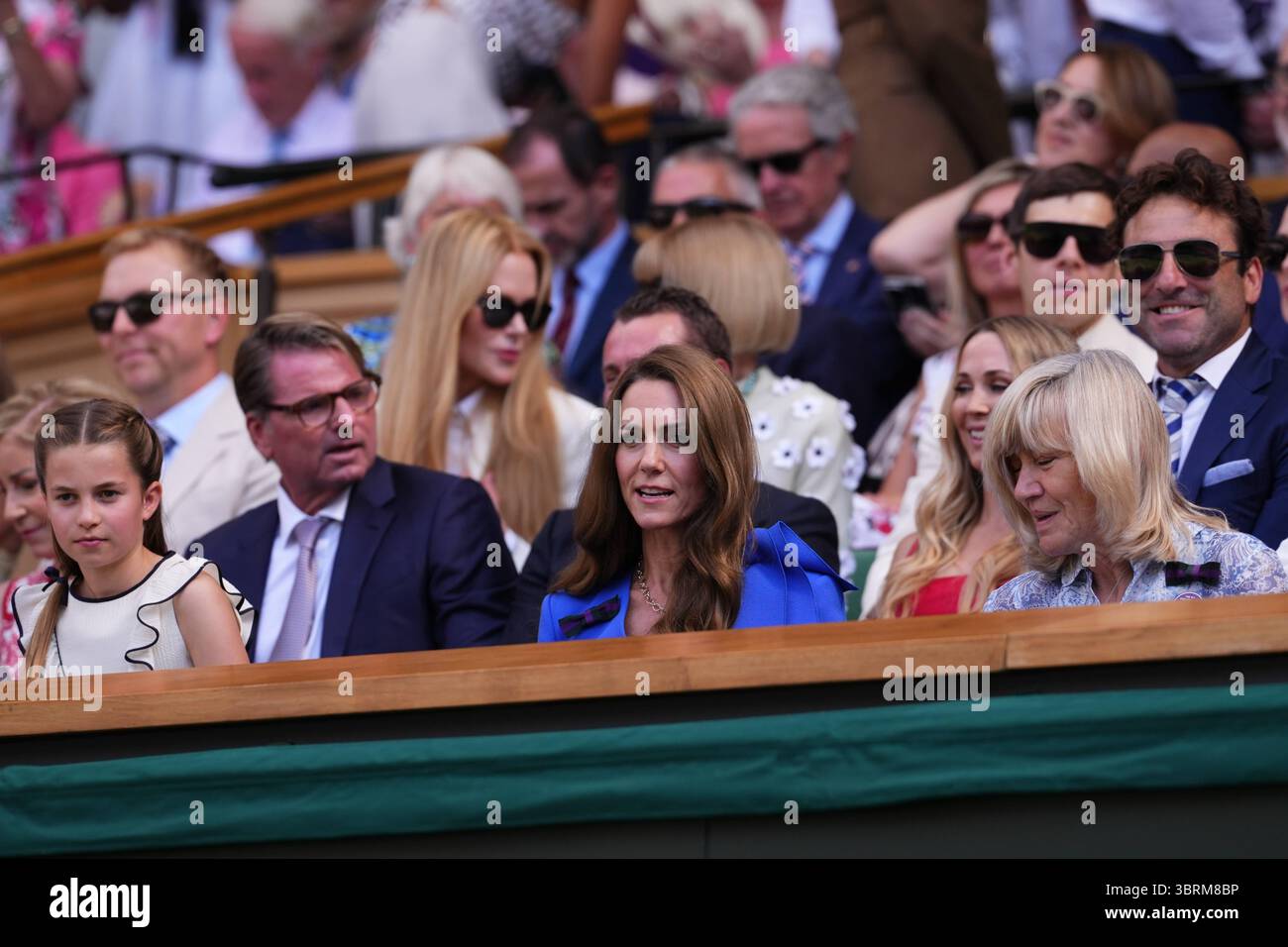 LONDON, ENGLAND - JULY 13: Catherine, Princess of Wales in conversation ...
