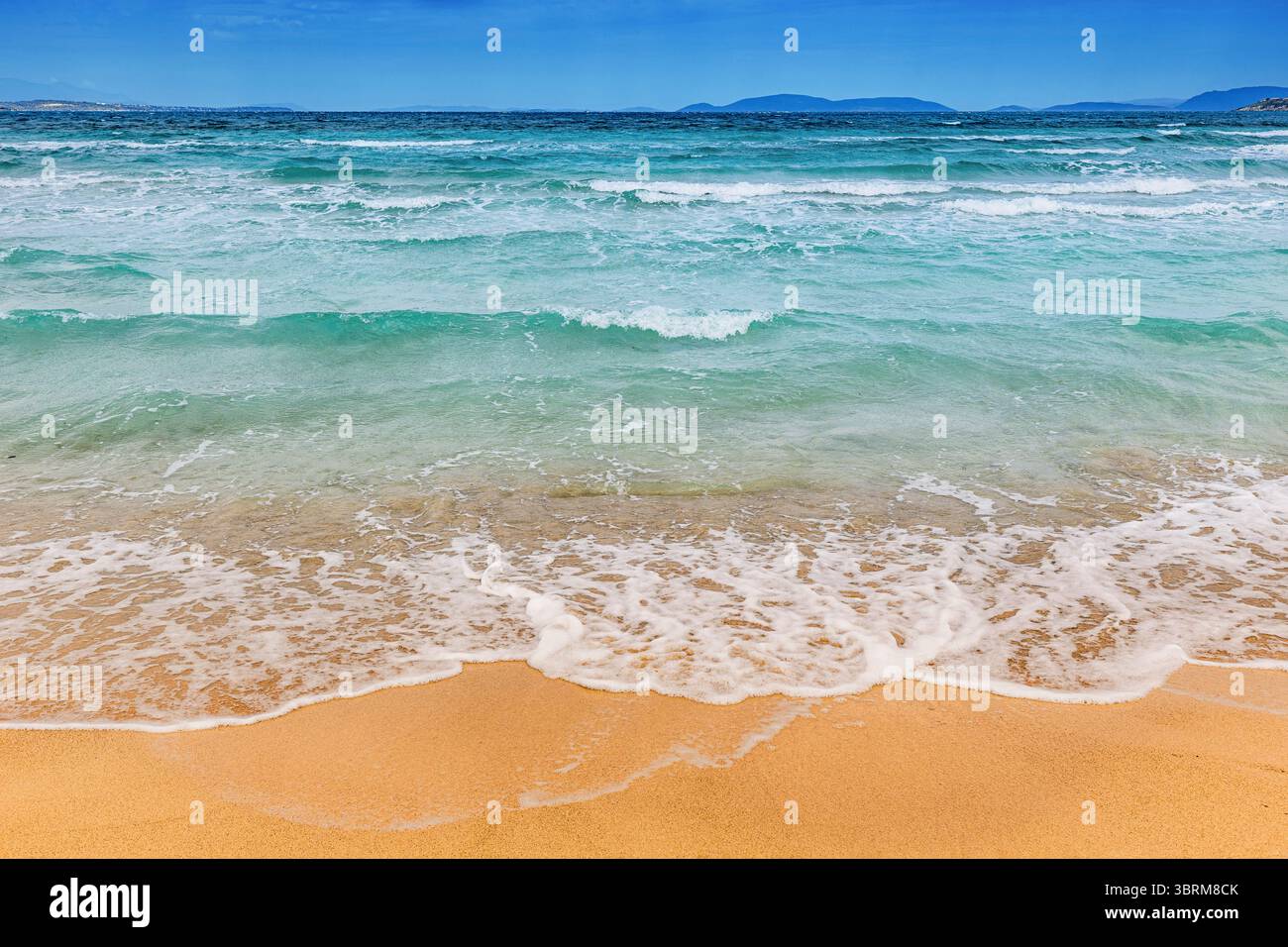 Lapping sun drenched beach hi-res stock photography and images - Alamy