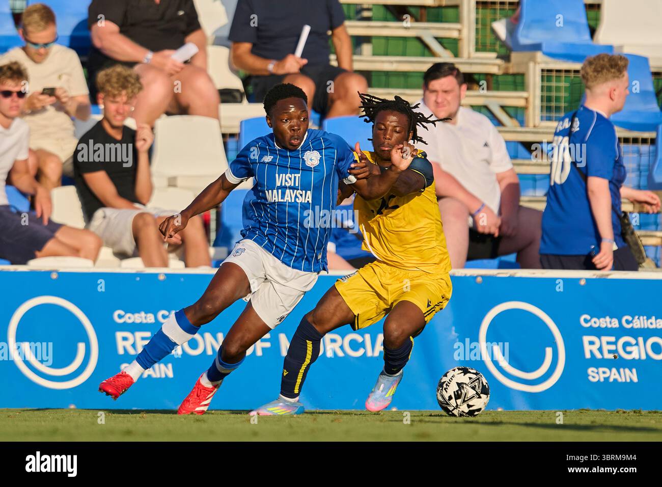 MURCIA, SPAIN - JULY 12: The Pre-Season Friendly match between Cardiff ...