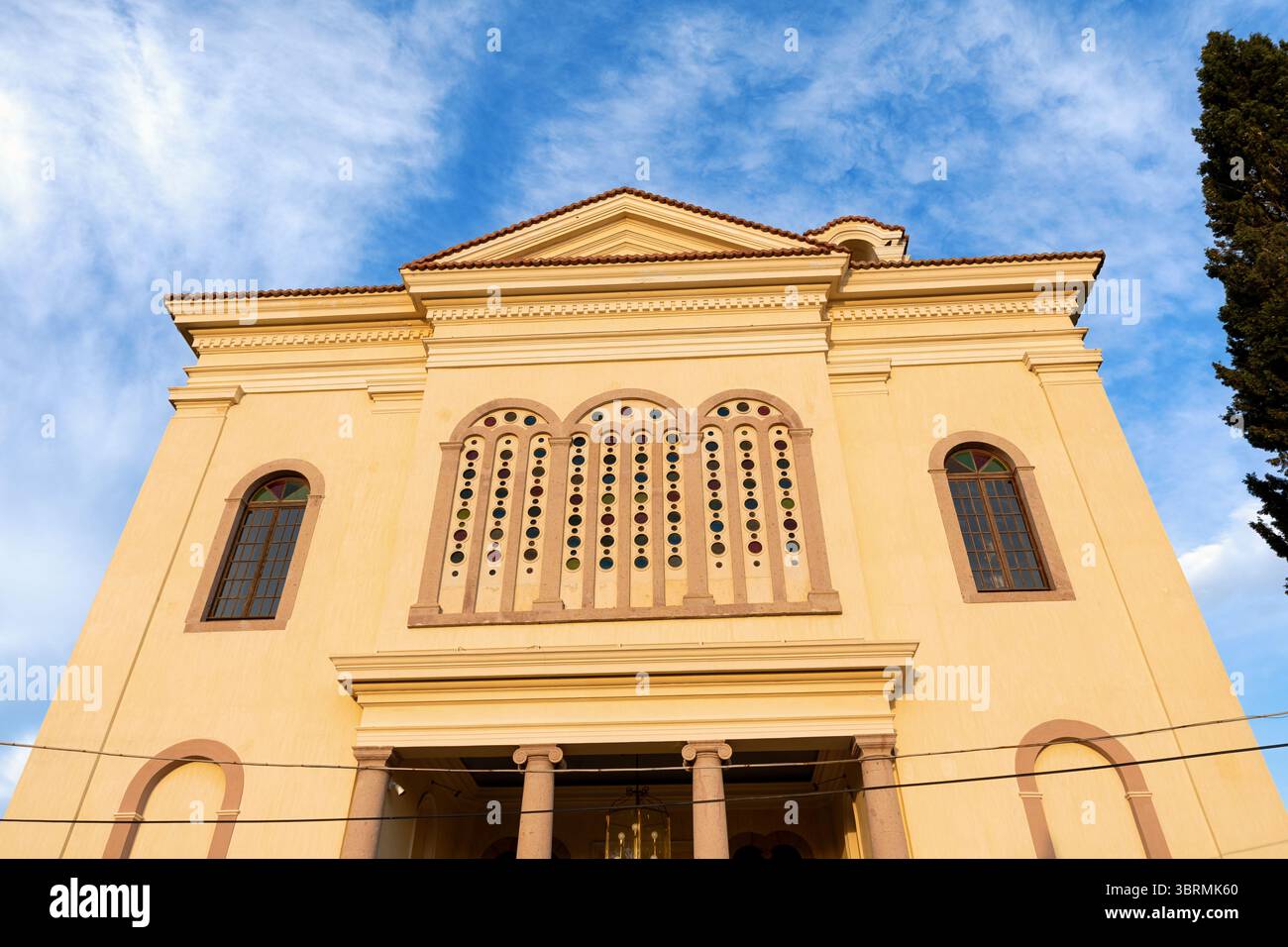02 May 2025, Ayvalik, Turkiye: Rahmi M. Koc Museum in Cunda island ...