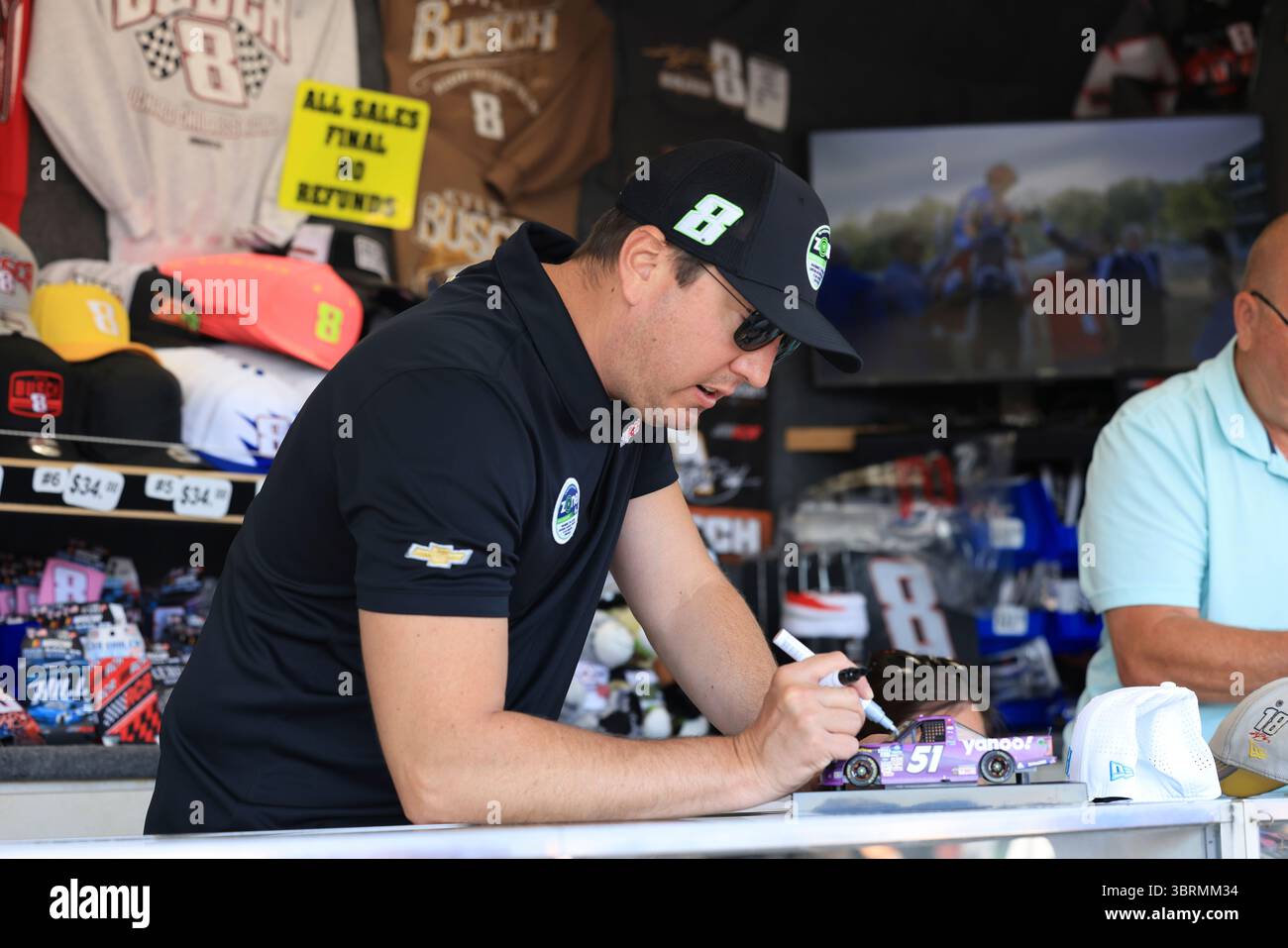 SONOMA, CA - JULY 13: Kyle Busch (#8 Richard Childress Racing zone ...