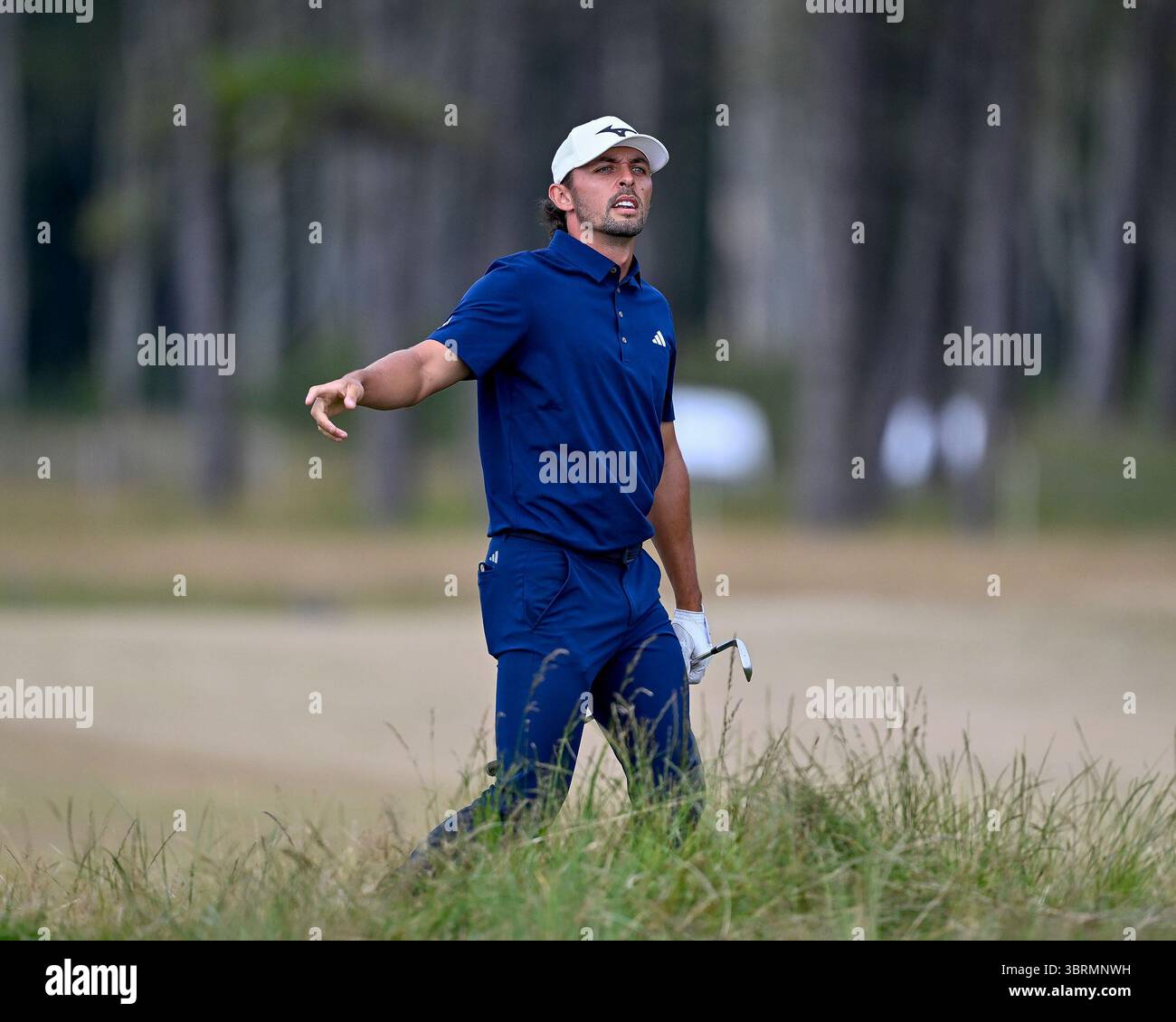 England's Marco Penge on the 16th hole during day four of the Scottish ...