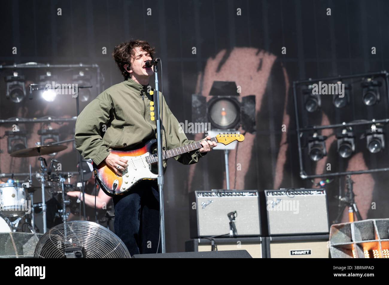 Elijah Hewson of Inhaler performing on the Main Stage Stage, TRNSMT ...