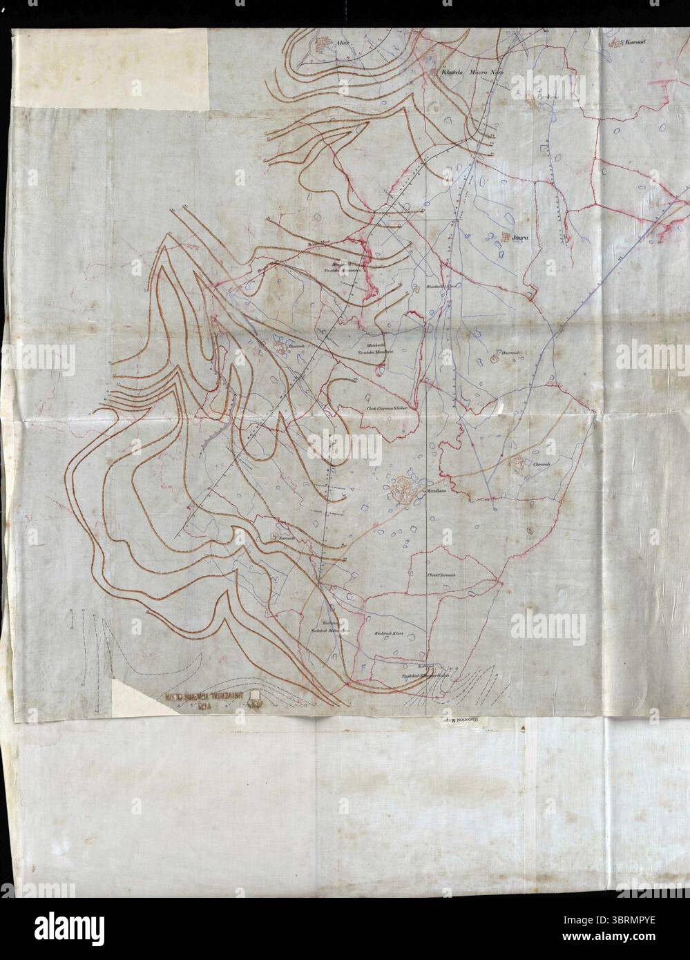 Map of main drain no.VIII in Rohtak District, copied by Jagendra Nauth ...