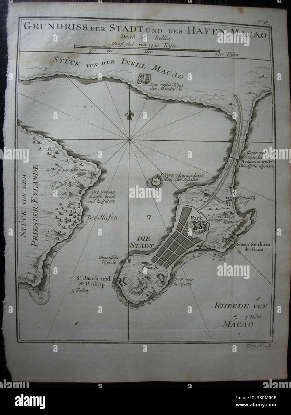 Map of Macao Stock Photo - Alamy