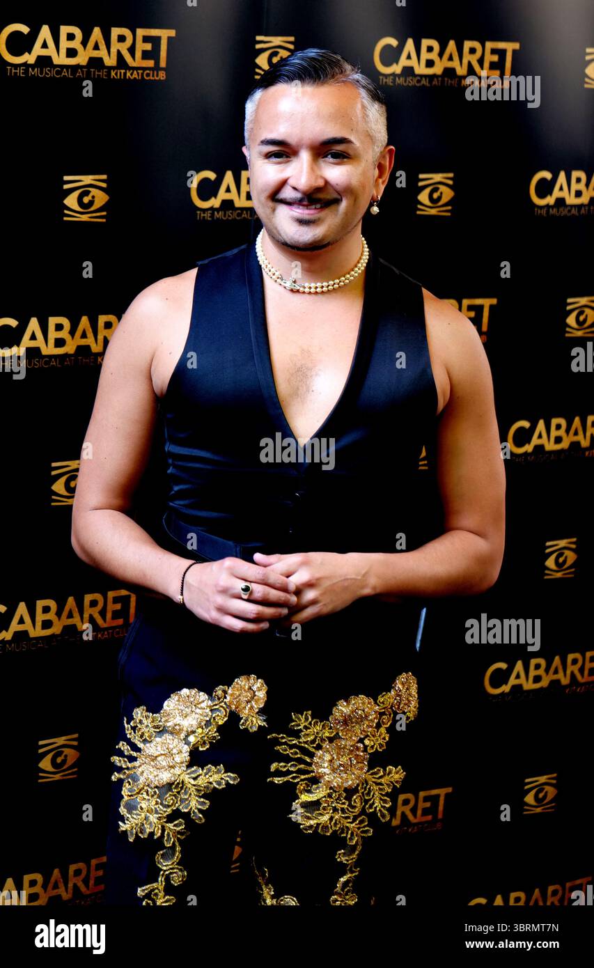 David Martinez at the Cabaret gala performance, Kit Kat Club at the Playhouse Theatre, London UK ...